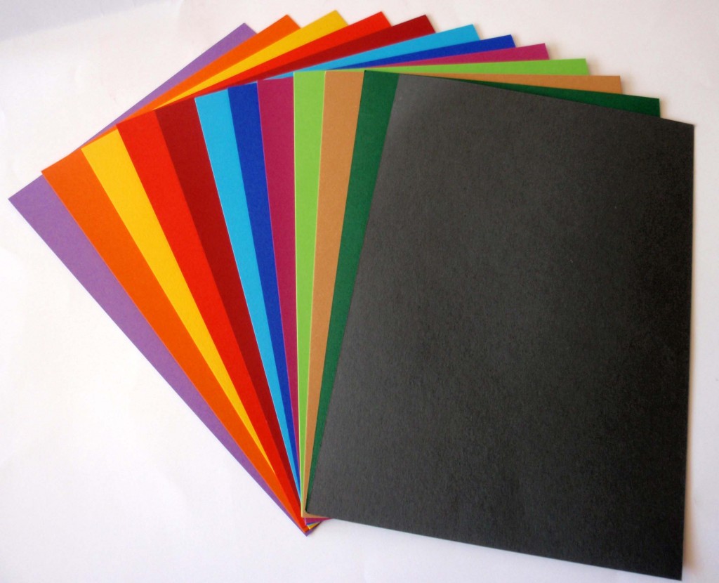 Barvni papir – blok, 24 x 34 cm (50 listov) | Atehna